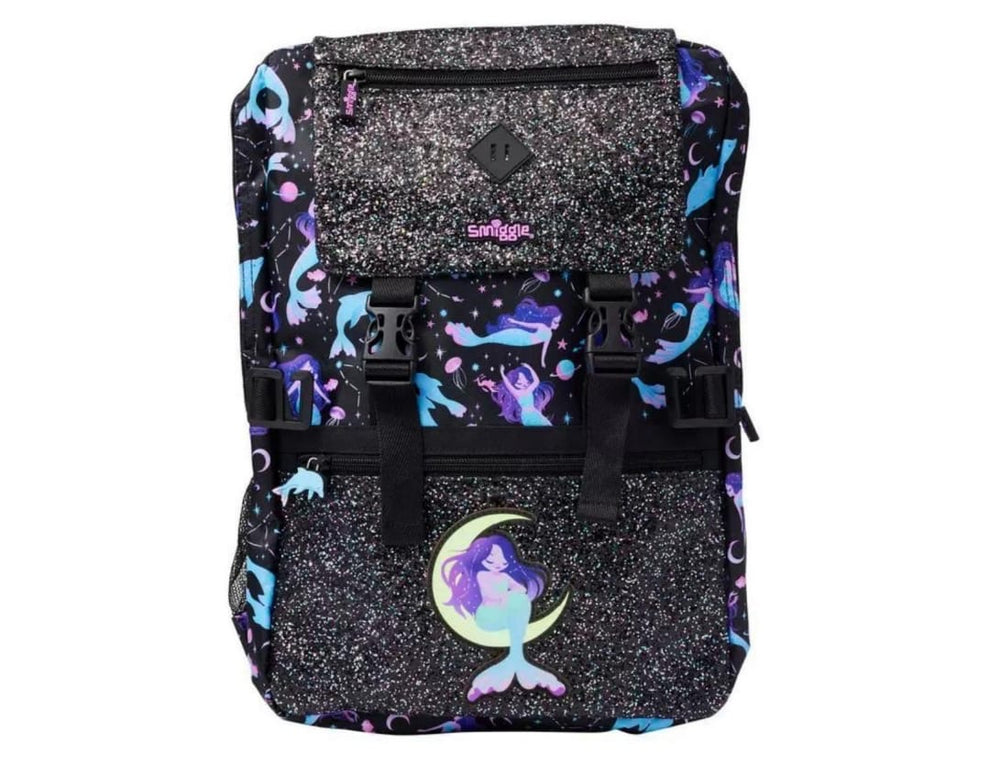 Limitless Foldover Attach Smiggle Backpack for Kids – 4 Zipped Compart ...